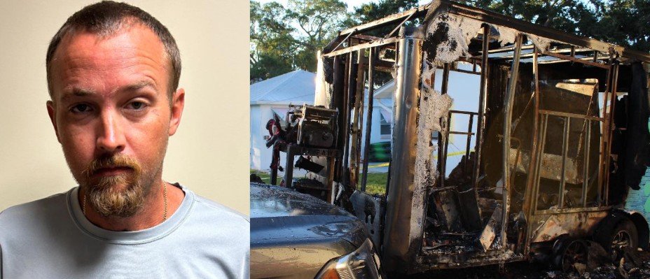 Stuart Man Arrested for Arson in Dog Grooming Trailer and Vehicle Fire ...